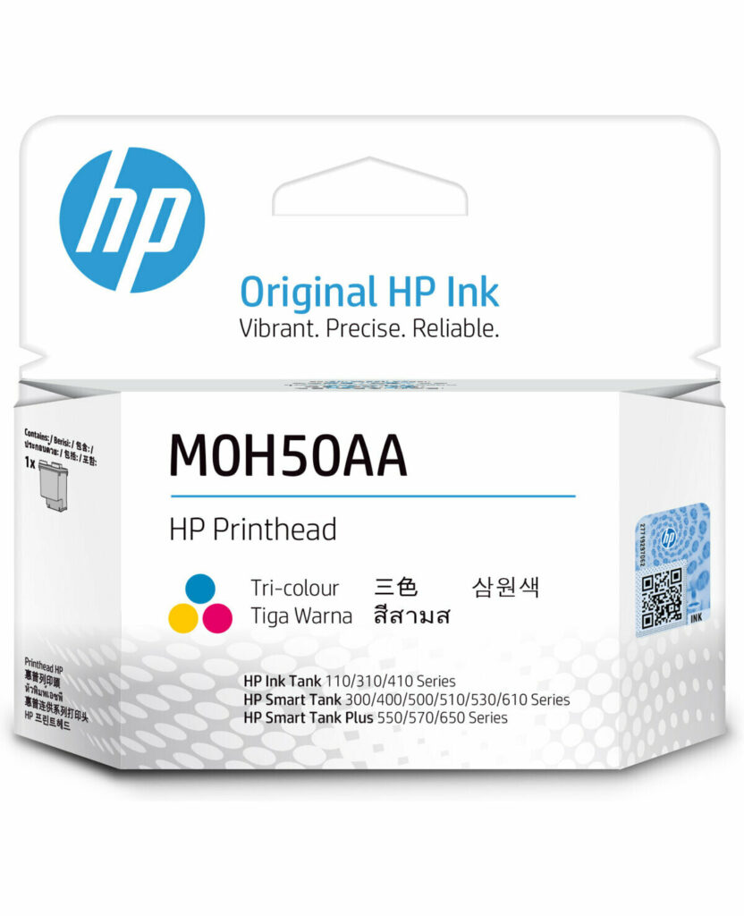 Buy HP M0H50AA Tri-color Replacement GT Printhead - DP Store