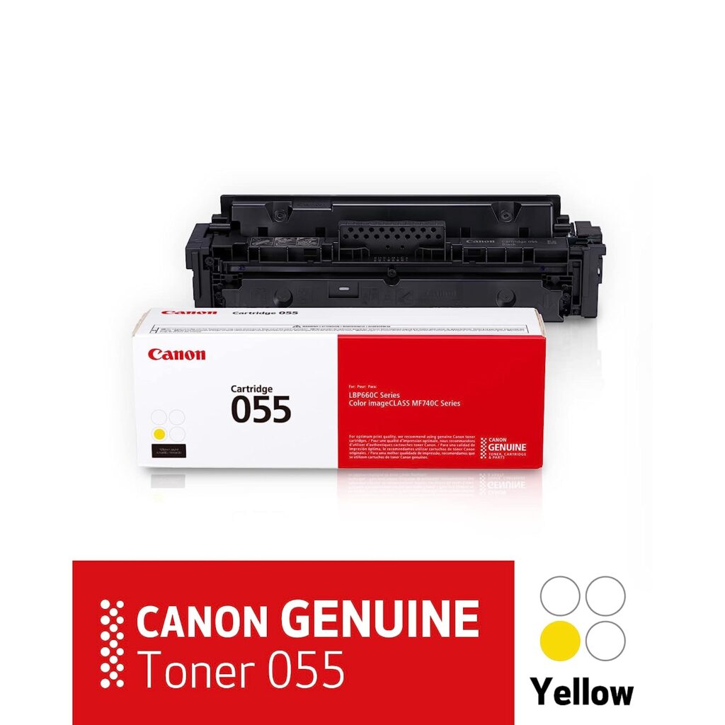 Buy original Canon 055 Yellow Toner Cartridge